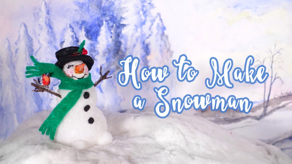 How to Make a Snowman - The Inspired Artist